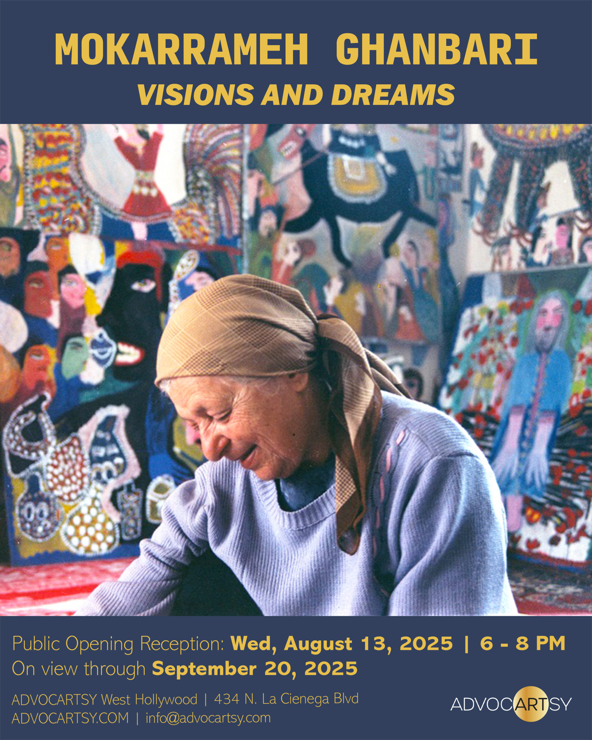 Mokarrameh Ghanbari: Visions and Dreams - ADVOCARTSY
